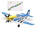 Amazon.com: SUPERFLEX RC P-51D Electric Beginner Fighter Model, 2.4G ...