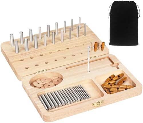 Amazon.com: U Tag It Wooden Pegboard for Finger Dexterity, 36-Hole Hand ...