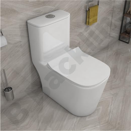 Floor Mounted One Piece Ceramic Western Toilet/Commode/European Commode ...