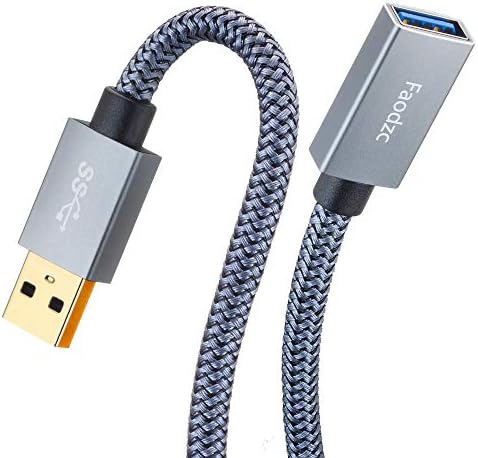 Amazon.com: RIITOP USB C Extension Cable Short (2FT), USB Type-C Male ...