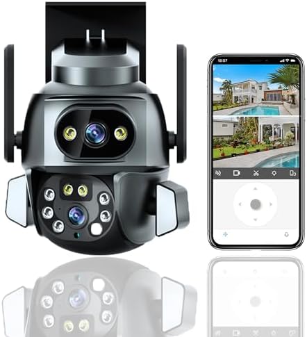 Amazon.com : Generic PTZ Security Camera with Motion Detection and Two ...
