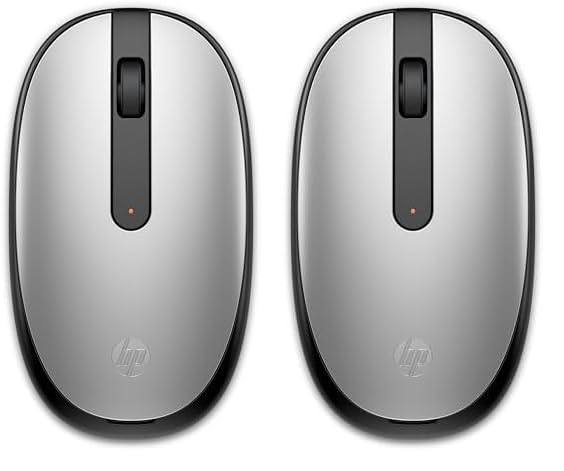 Amazon.com: HP 240 Bluetooth Mouse-Silver, Bluetooth 5.1 Wireless ...