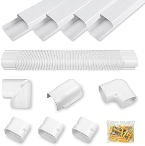 Amazon.com: EAGLE 1 Metal Line Set Cover Kit for Mini Split and Central ...