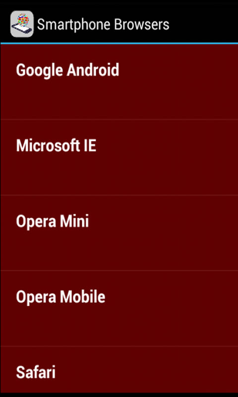 Smartphone Browsers - App on Amazon Appstore