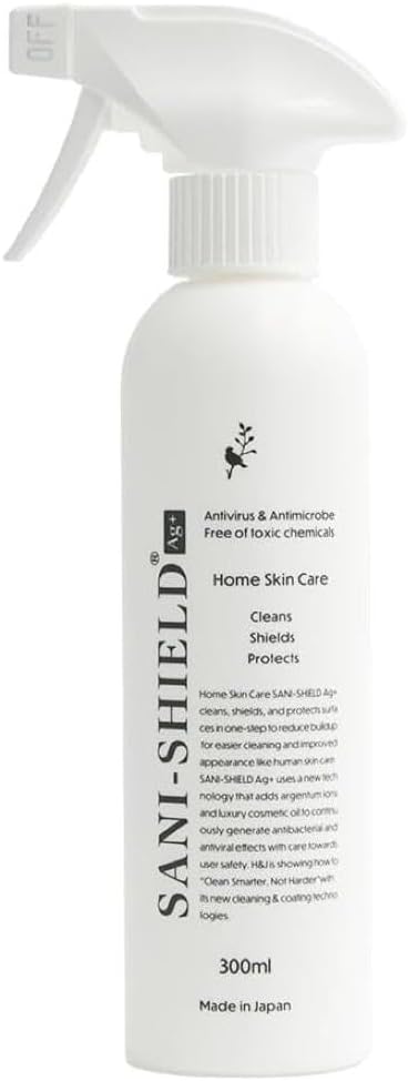 Amazon.co.jp: SANI-SHIELD サニーシールドAg+ 除菌スプレー クリーナー 中性 抗菌コーティング ウィルス 花粉 ...