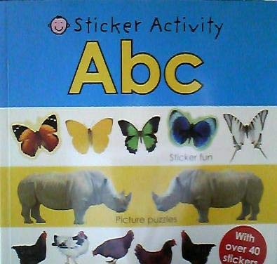 Sticker Activity Abc: Sticker Fun, Picture Puzzle & Writing Activities ...