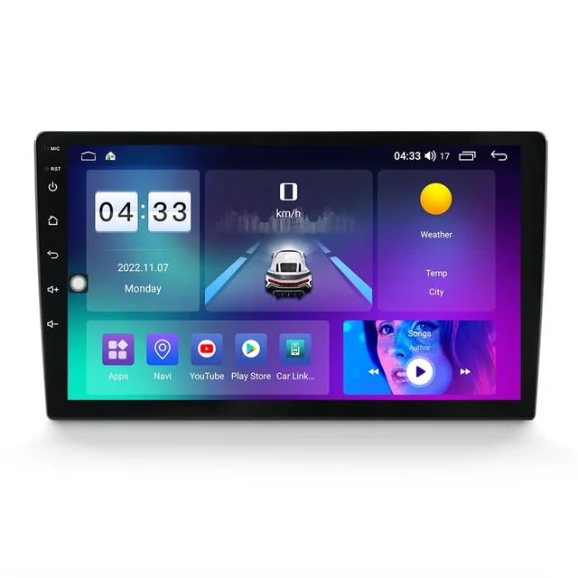 AudioVision 9 Inch Universal Car Android Stereo with 4GB Ram 32GB ...