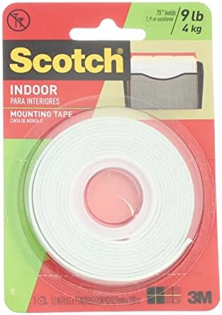 Amazon.com: Scotch-Mount Indoor Double-Sided Mounting Tape 110H,12 in x ...
