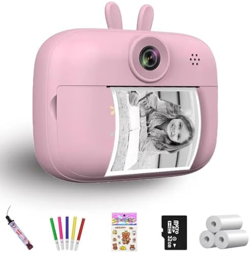Amazon.com : Yehtta Kids Camera Instant Print, Christmas Birthday Gifts ...