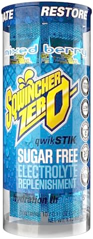 Amazon.com : Sqwincher Zero 500 Qwik Stiks Sugar-Free Electrolyte ...