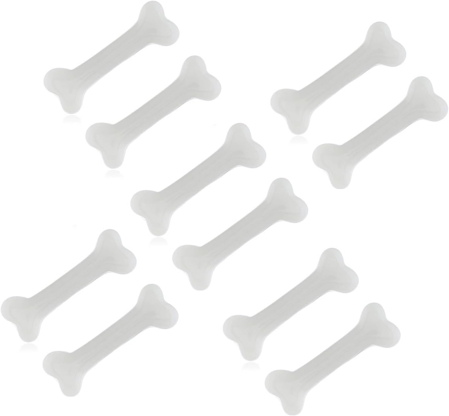 Amazon.com : Mabor 4Pcs Bone Hair Clip White Bones Hairpins for Women ...