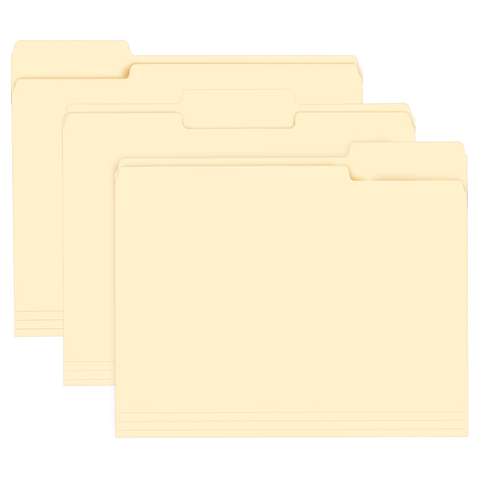 Amazon.com : File Folder, RAZCC 150 Pack 1/3 Cut Tab File Folders ...