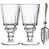 Amazon.com | La Rochere Absinthe Glasses Set of 2 w/Absinthe Spoon ...