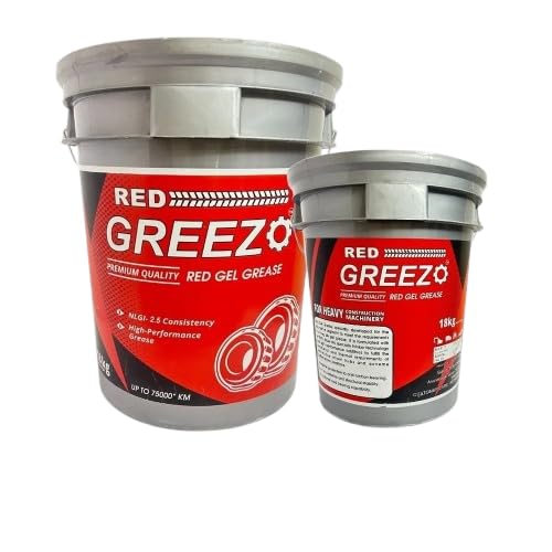 GREEZO Red Gel Grease | High-Temperature Multi-Purpose Grease for ...
