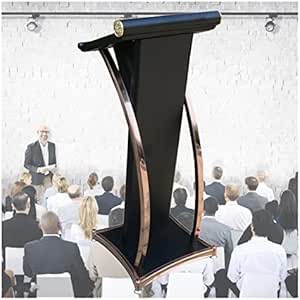 Lectern Podium Stand, Portable Presentation Lectern, Floor Metal ...