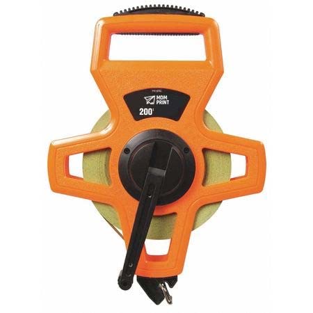 200 ft Engineer's Tape Measure, 1/2 in Blade - Amazon.com