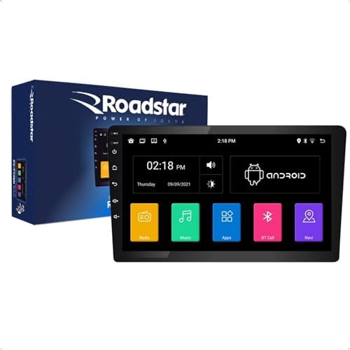 Central Multimídia Som Automotivo Roadstar Android 2 Din 9 Pol Full ...