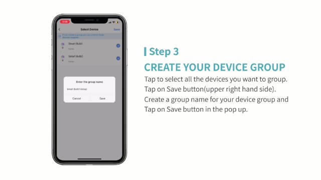 Watch Create a Device Group to Control Bulbs in Smart Life APP on ...