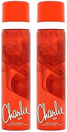 (TWO PACKS) Charlie Red Body Spray 75ml : Buy Online at Best Price in ...