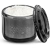 Amazon.com: KooK Glass Salt Cellar, with Lid, Embossed Pressed Glass ...