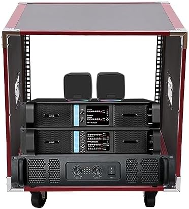 Amazon.com: 10U Portable Rolling Network Rack Open Network Enclosure ...