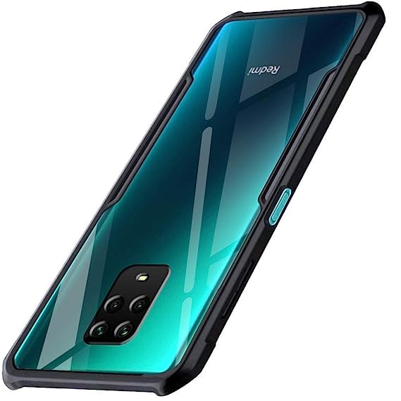 REDMI Note 9 PRO MAX Back Cover | Transparent Back | Hyrbid | Camera ...