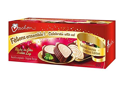 Amazon.com : 1 Cakes Vachon Festive Log 600g - Imported From Quebec ...