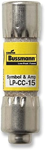 Bussmann LP-CC-15 15 Amp Low-Peak Time Delay Current Limiting Class CC ...