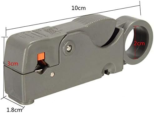 Rotary Coaxial Coax Cable Cutter Stripper Multifunctional Cutting Tools ...