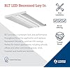 Lithonia Lighting 2x4 LED Troffer Light, BLT Series Low Profile LED ...