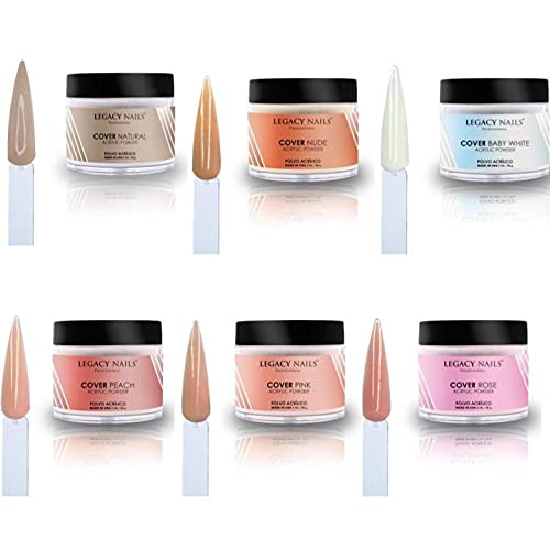 Amazon.com: Legacy Nails Professional Cover Acrylic Powder, 2 ounces ...