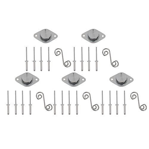 Snapklik.com : MOTO4U Self Ejecting Fasteners For ATV UTV, Quarter Turn ...