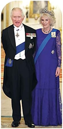 King Charles Cut Out Lifesize – King Charles Coronation Decoration ...