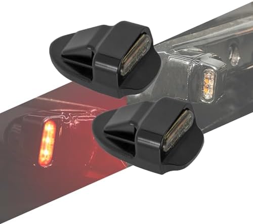 Amazon.com: HCmotorku Motorcycle LED Turn Signal Light Tail Light Rear ...
