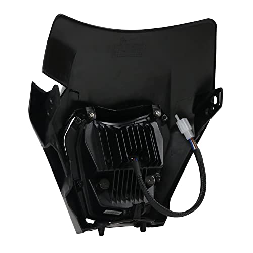 Snapklik.com : AnXin Dirt Bike LED Headlight,Motorcycle Head Light Kit