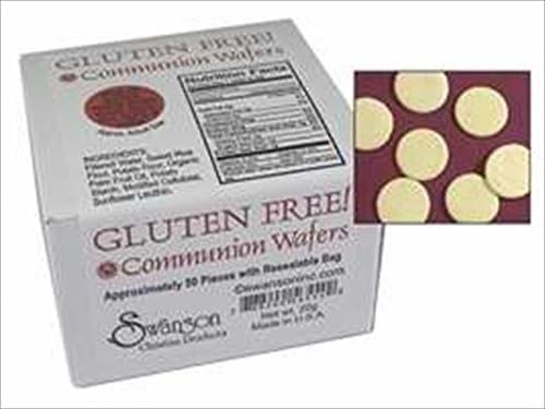 Amazon.com : Swanson Christian Gluten Free Communion Wafer (Box of 50 ...
