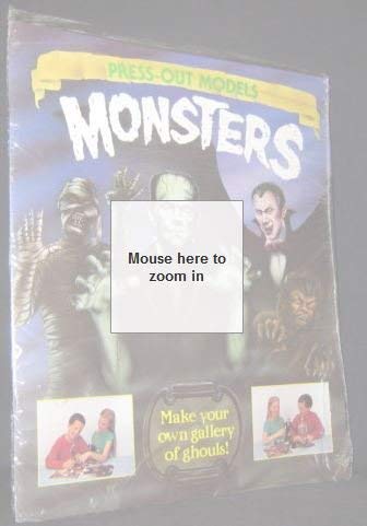 Monsters (Press Out Model Book) : Cowley, Stewart: Amazon.in: Books