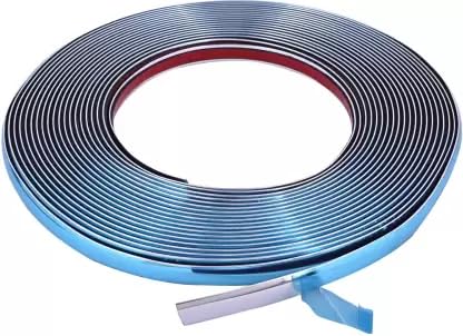 Side Window Chrome for All Cars Beading Roll 11 Meter 10mm : Amazon.in ...