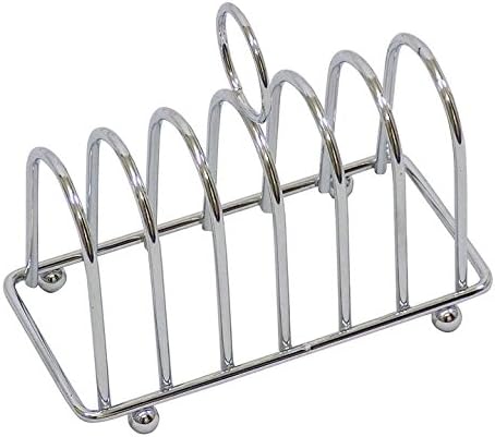 Amazon.com - Mengbaobao MBB Stainless Steel Toast Rack Holding Bread 6 ...