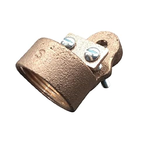 Snapklik.com : COREX 1" Bronze Threaded Conduit Grounding Hub