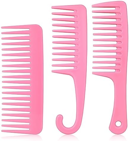 Amazon.com : UREELIN 3PCS Wide Tooth Comb and Large Detangler Comb ...