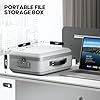 Amazon.com: BigPonPon Fireproof Document Box, Hard Case Highly Flame ...