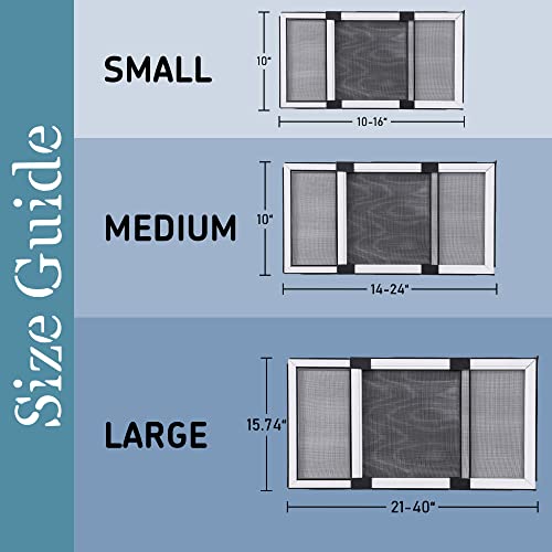 Snapklik.com : BAFLOTEX Adjustable Window Screens Expandable Expandable ...