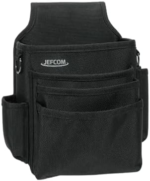 Amazon.co.jp: ジェフコム スムーズハイポーチ 広々ポケット3段式/ポケット6ヵ所 NDS-864MF-KKK : ファッション