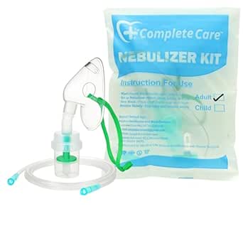 Complete Care Nebulizer Mask Kit for Adults | Nebulizer Pipe, Mask ...