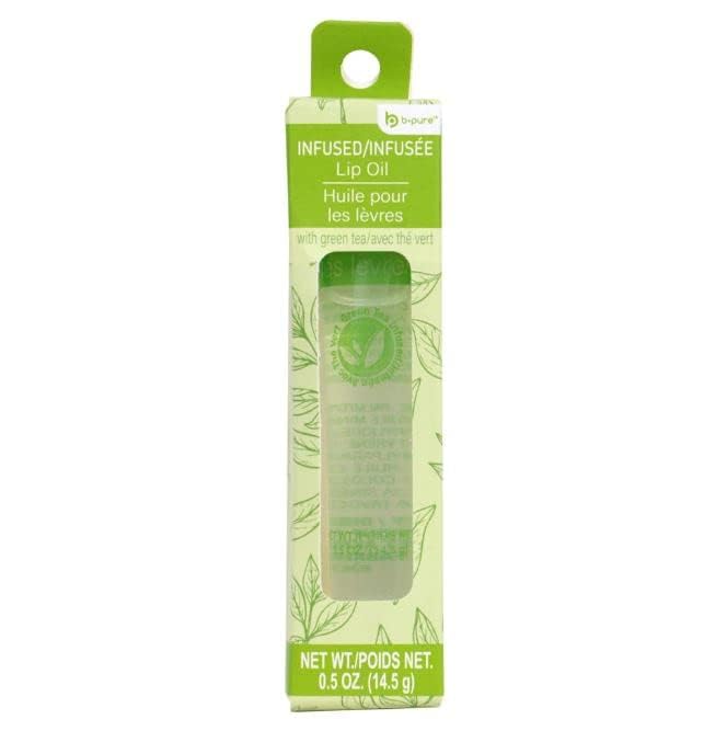 Amazon.com : b puree Infused Lip Oil With Green Tea : Beauty & Personal ...