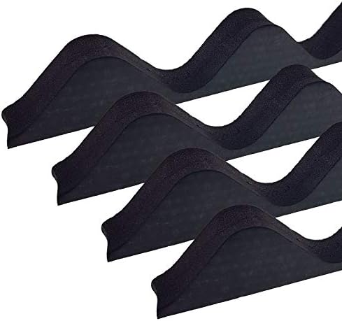 10 x Black Corrugated Sheet Foam Filler Eaves Purlin Roof Closure ...