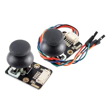 Amazon.com: Dual-Axis Xy Sw Joystick Module Ps2 Joystick Control Lever ...