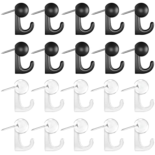 Snapklik.com : Push Pin Hooks - 50 Pieces Cork Board Hooks, Push Pins ...