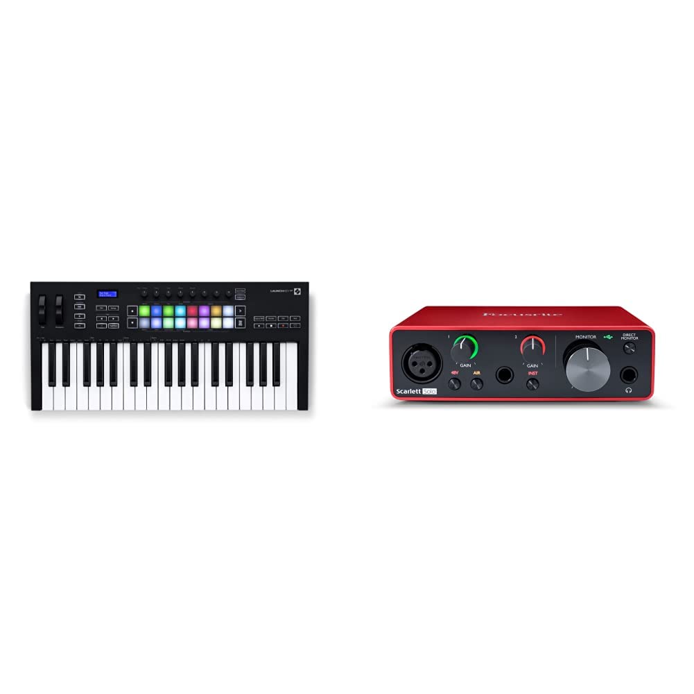 Snapklik.com : Novation Launchkey 37 MK3 MIDI Keyboard Controller For ...